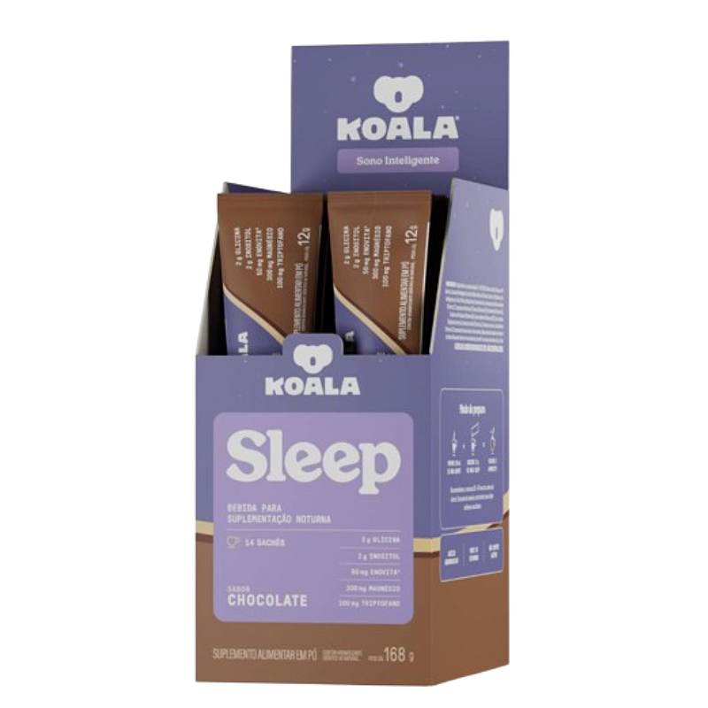 Koala Sleep Display Chocolate - 168g - Boa Forma Shop Suplementos ...
