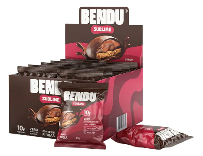 Bendu Sublime 10unid De 40g - Boa Forma Shop Suplementos Ribeirão Preto