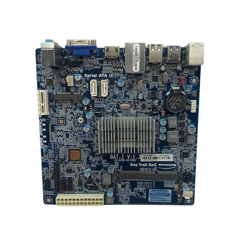 PLACA MAE DESK PCWARE IPX1800E2 C/CPU CEL OEM - Mais Eletrônicos ...