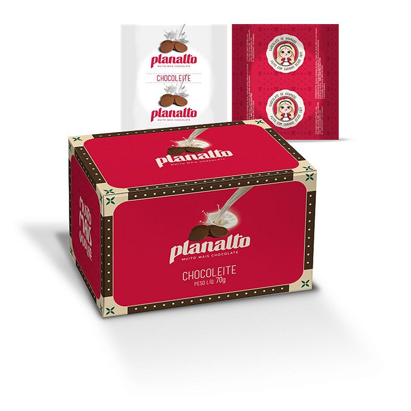 Chocoleite 70g - Chocolate Planalto