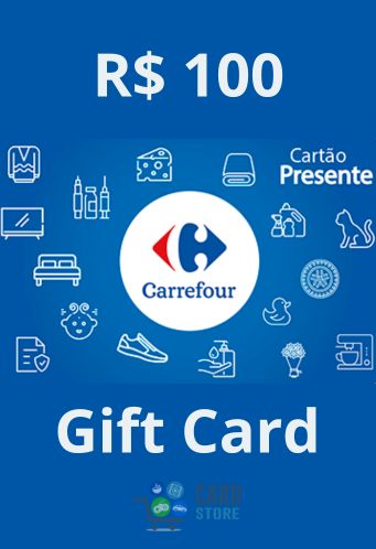Comprar Cartão Vale Presente Carrefour R$100 reais - Card Store - Cartão Presente, Voucher, Vale ...
