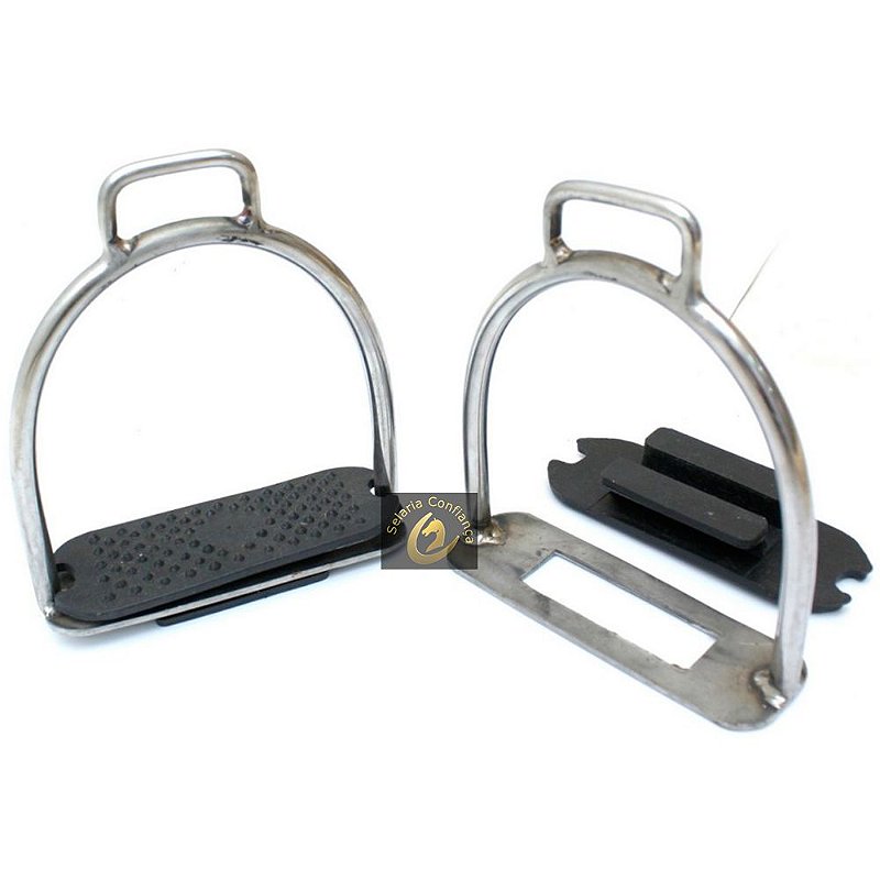 Estribo Inox Antiderrapante SC1615 - Selaria Confiança - "Pelo Prazer ...