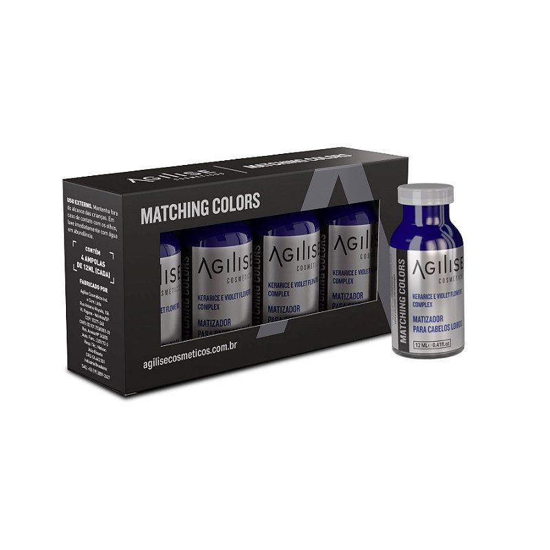 Ampola Matizadora | Matching Colors | Agilise Cosméticos - Agilise ...