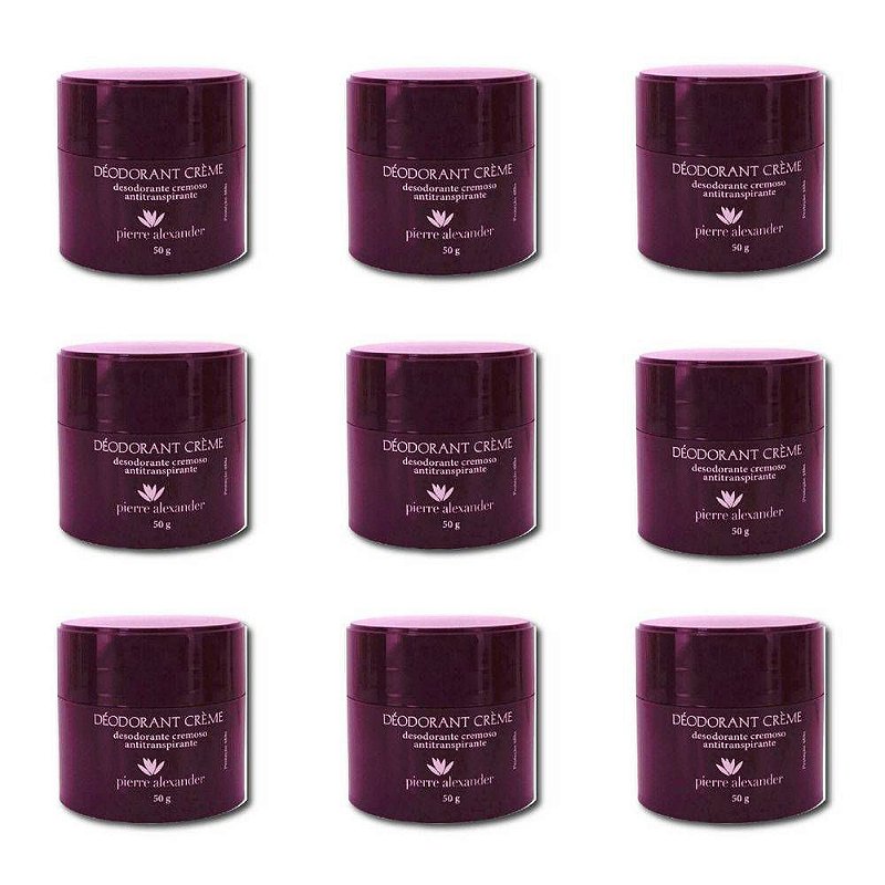 Desodorante em Creme Pierre Alexander 50g 09 Und - Encanto da Beleza ...