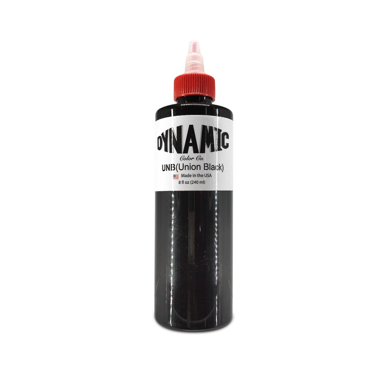 Tinta Dynamic Union Black 240ML Tattoo Tatuagem - Tinta Dynamic Tattoo
