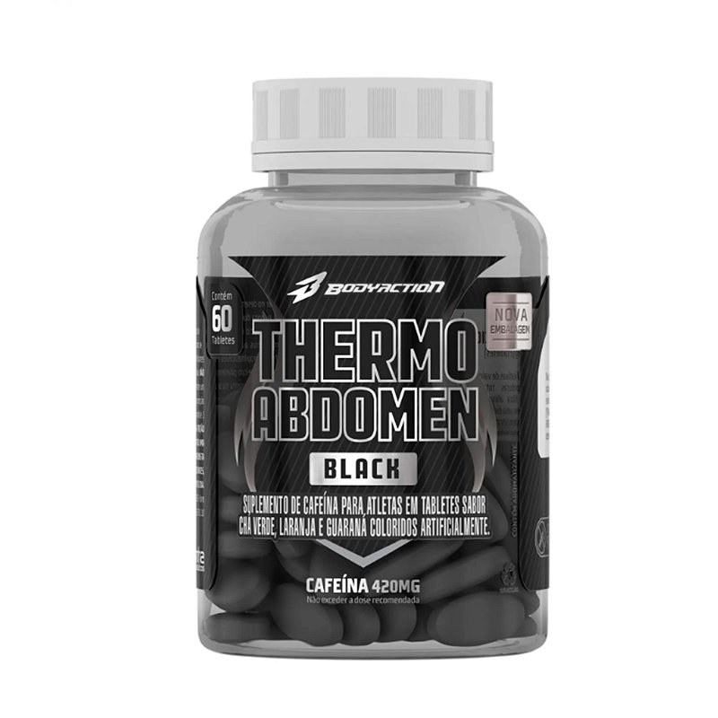 Thermo Abdômen Black Body Action - Tudo em Suplementos Alimentares