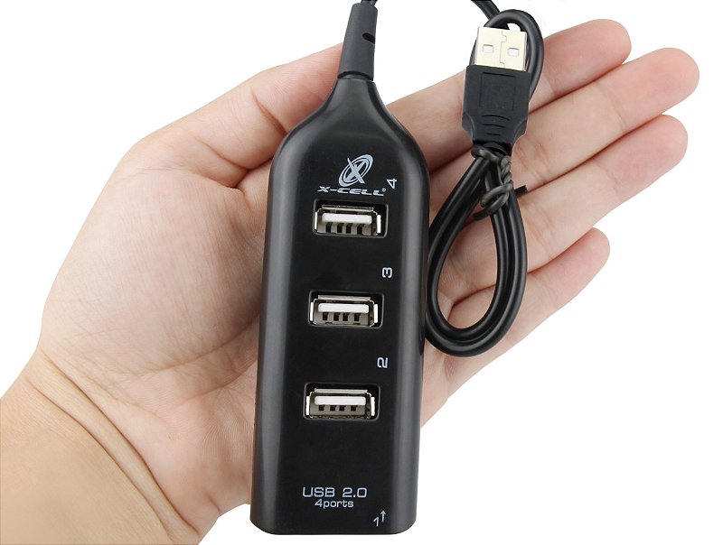 HUB USB 4P 2.0 X-CELL - Thuddo.com