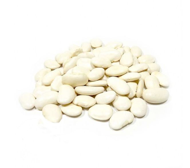 Feijão Fava Branca (graúda) - 500g - Casa do Naturalista - Produtos ...