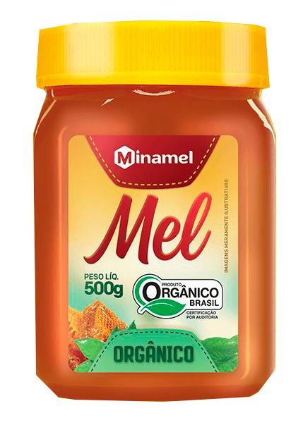 Mel Orgânico - 500ml - Minamel - Casa do Naturalista - Produtos ...