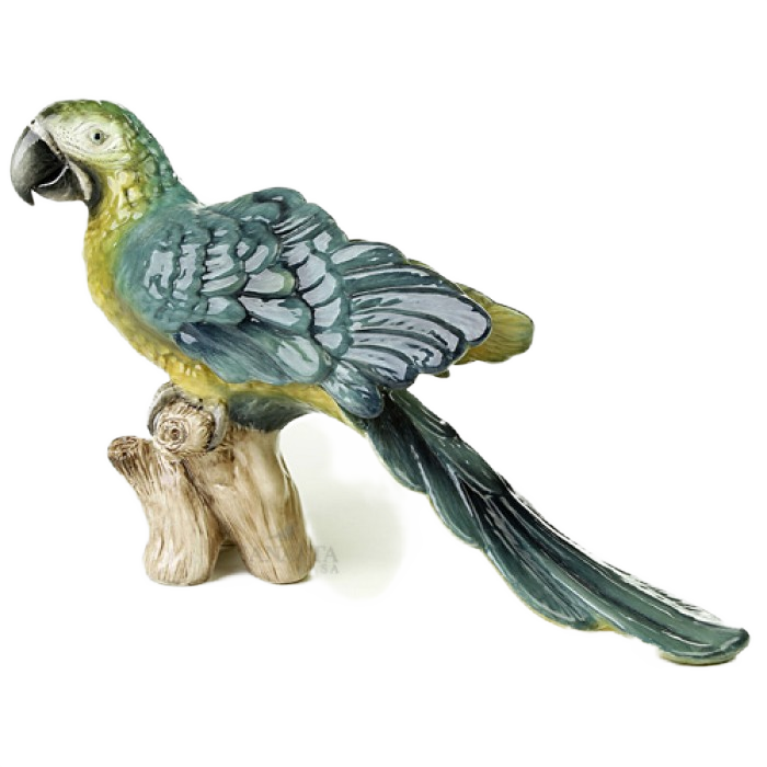 Arara Verde E Amarela Dominicana Arara Azul Imaterial Artesanato