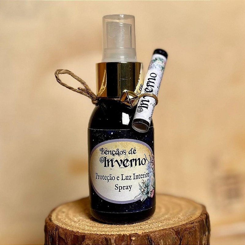 Spray Bênçãos de Inverno – Proteção e Luz Interior - Mercado da Bruxa