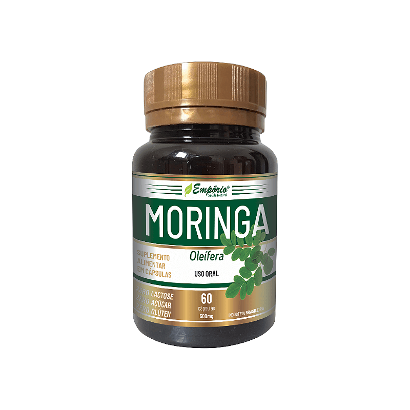 Moringa Oleífera - 500mg - 60 Cápsulas - Revenda na Net