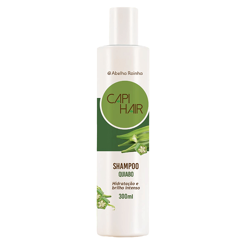 Capi Hair - Shampoo Quiabo Hidratação E Brilho Intenso - 300ml ...