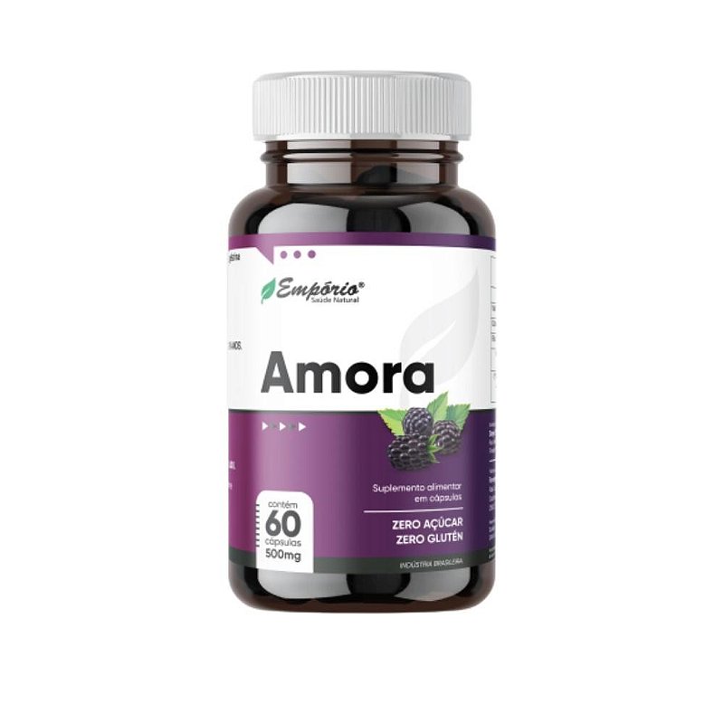 Amora - 500mg - 60 Cápsulas - Revenda na Net