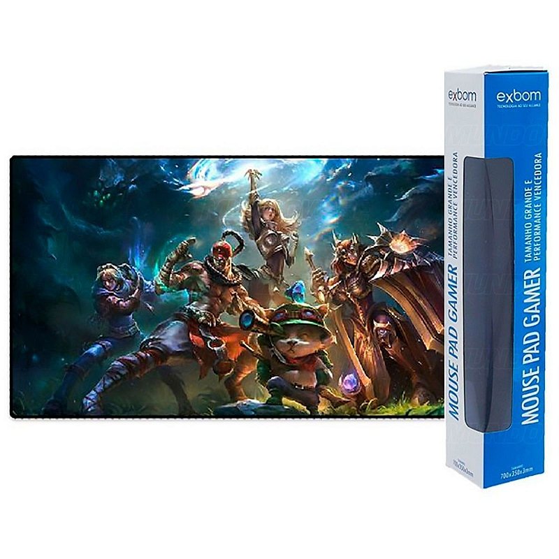 Mouse Pad Lol League of Legends Extra Grande Speed - Intervia ...