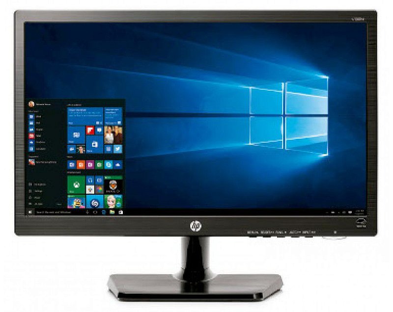 Monitor HP LED 18.5 V19B Widescreen - Intervia Informática - 43-99867 ...