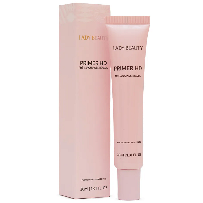 Primer HD Pré Maquiagem Facial Lady Beauty L57 - Maquiagem Atacado
