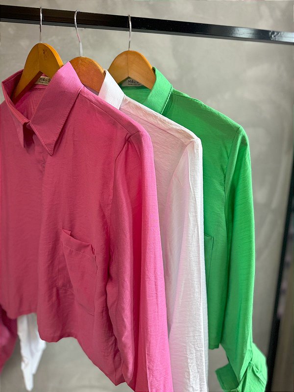 Cropped Camisa Kali - Marriê