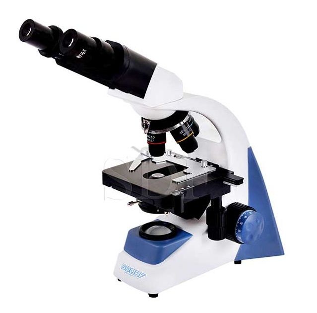 Microscópio Biológico Binocular c/ Aumento de 40x a 1.600x LED 3W ...