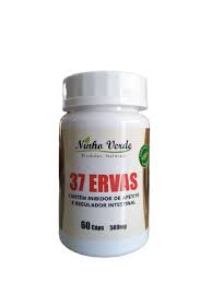 37 Ervas 60 Cápsulas 500mg Ninho Verde Malagueta Produtos Naturais