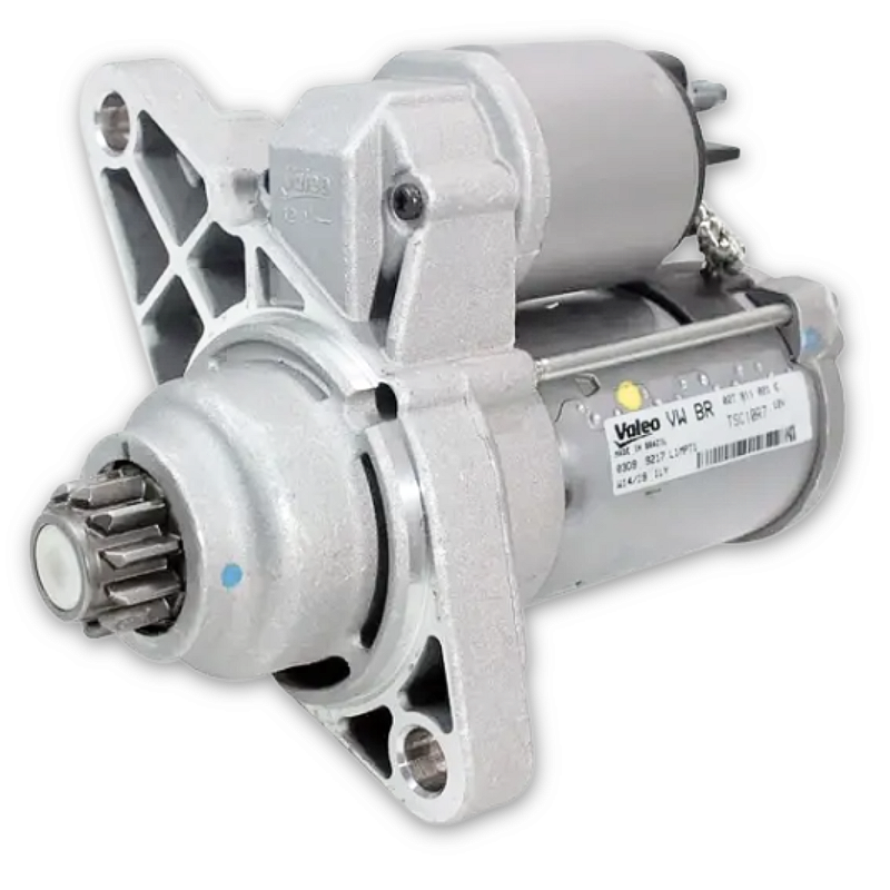 Motor de partida VALEO VW Gol Fox Polo Golf Voyage Saveiro TSC10R7 - S ...