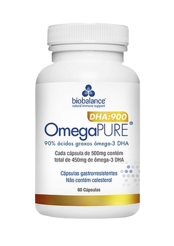 Ômega pure DHA: 900 - 60 cápsulas | Biobalance - Modherma | Farmácia de ...
