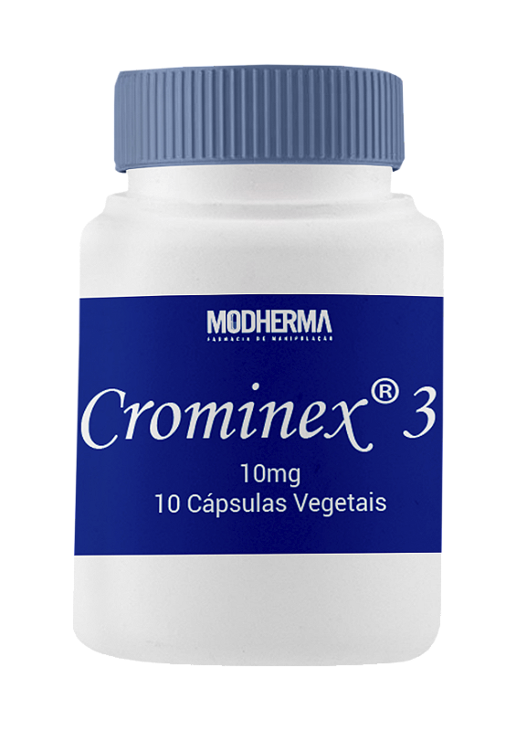 Crominex 10mg - Modherma | Farmácia de Manipulação