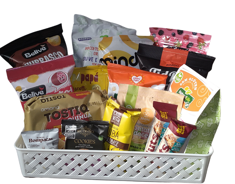 Seleção de Snacks SAUDÁVEIS para Adultos ou Crianças - Snick Snacks