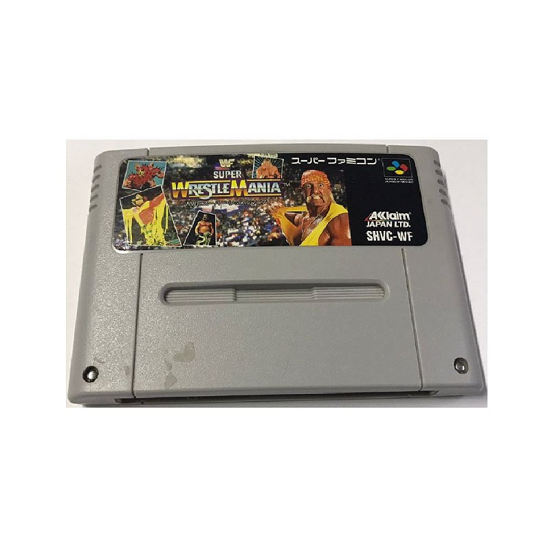 Jogo WWF Super WrestleMania - Usado - Super Famicom - Xplace Games ...