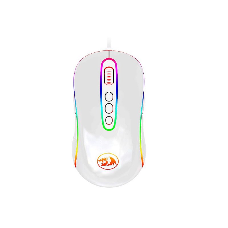 Mouse Redragon Gamer Phoenix 2 Lunar White RGB M702W-1 - Xplace Games ...