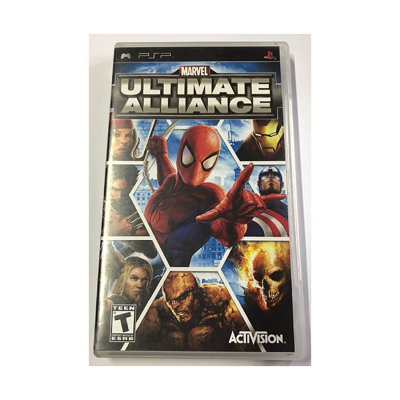 Jogo Marvel Ultimate Alliance - PSP (PlayStation) Usado - Xplace Games ...