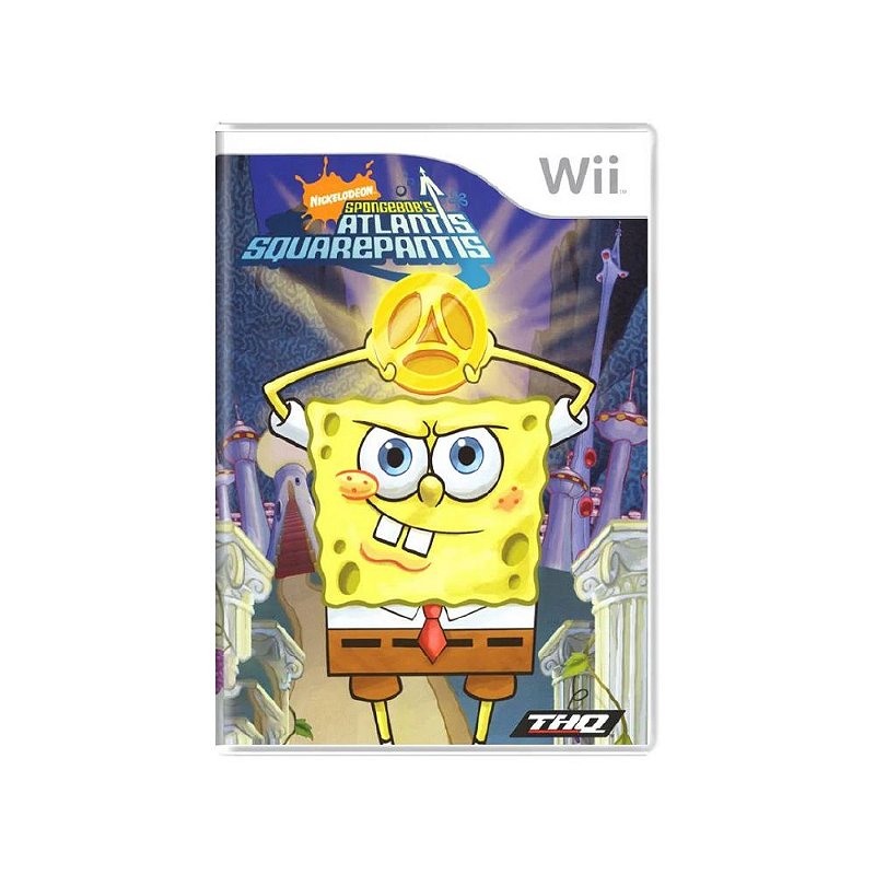 Jogo Spongebobs Atlantis Squarepantis - WII - Usado - Xplace Games ...