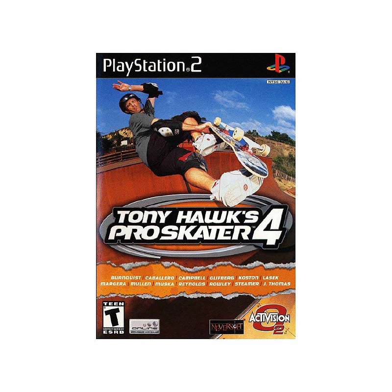 Jogo Tony Hawks Pro Skater 4 - PS2 (PlayStation) - Usado* - Xplace ...