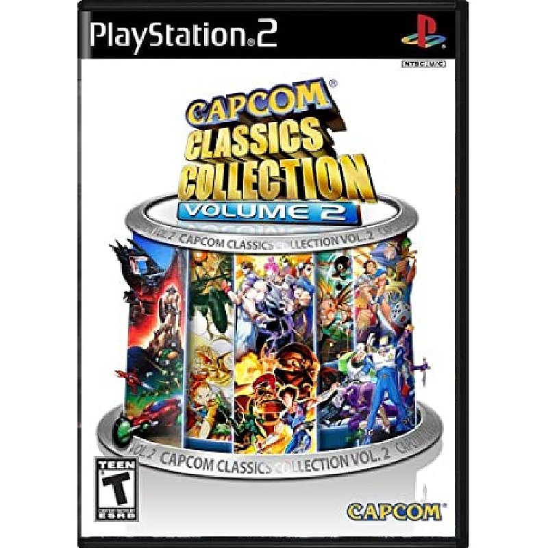 Jogo Capcom Classics Collection Volume 2 - PS2 (PlayStation) - Usado ...