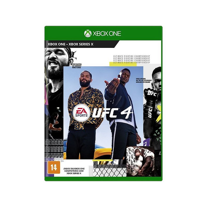 Jogo UFC 4 - Xbox One - Usado* - Xplace Games | Loja de games, vídeo ...