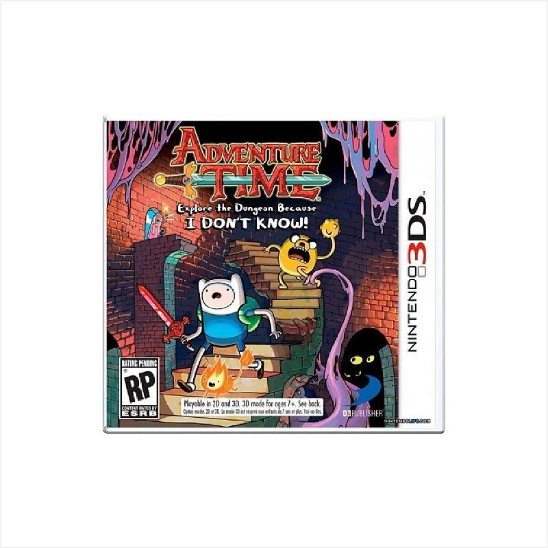 Jogo Adventure Time Explore the Dungeon - 3DS - Usado - Xplace Games ...