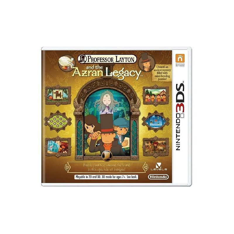 Jogo Professo Layton and the Azran Legacy - 3DS (Nintendo) - Usado ...