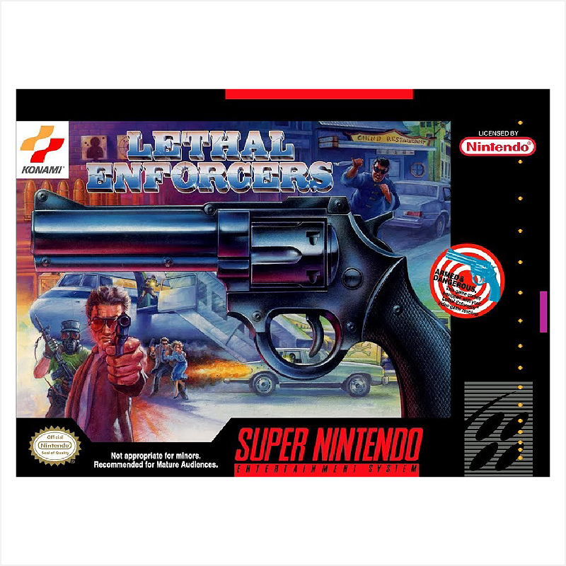 Jogo Lethal Enforcers - Super Nintendo - Usado - Xplace Games | Loja de ...