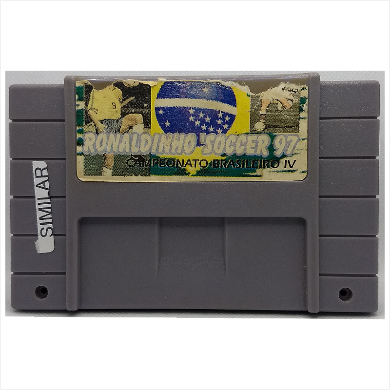 Jogo Ronaldinho Soccer 97 (Similar) - Super Nintendo - Usado - Xplace ...