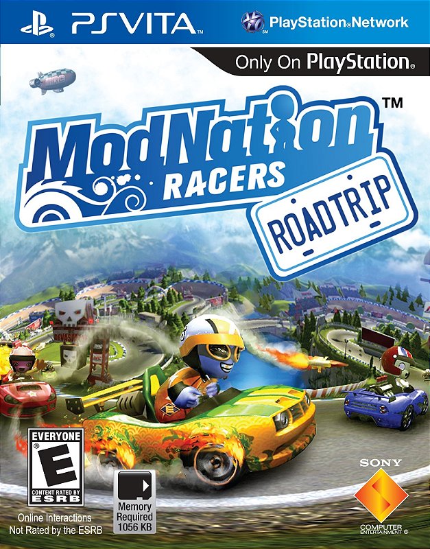 Jogo Modnation Racers Road Trip - PS Vita - Usado - Xplace Games | Loja ...
