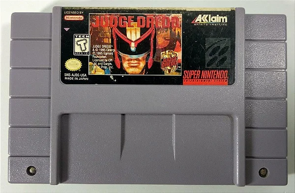 Jogo Judge Dredd (Similar) - Super Nintendo - Usado - Xplace Games ...