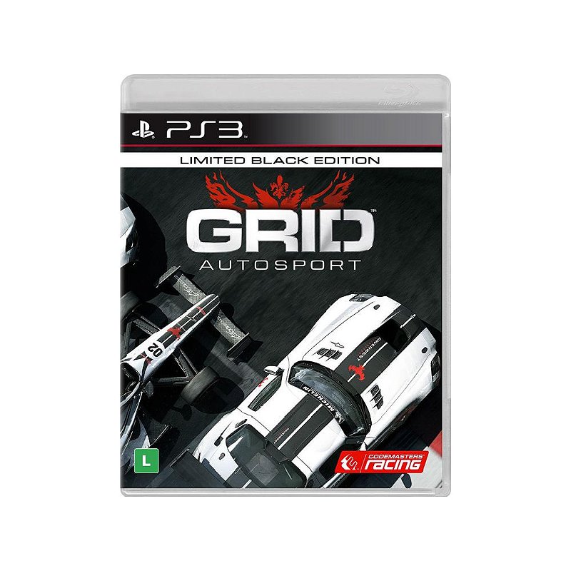 Jogo Grid Autosport (Black Edition) - PS3 (PlayStation) - Usado ...