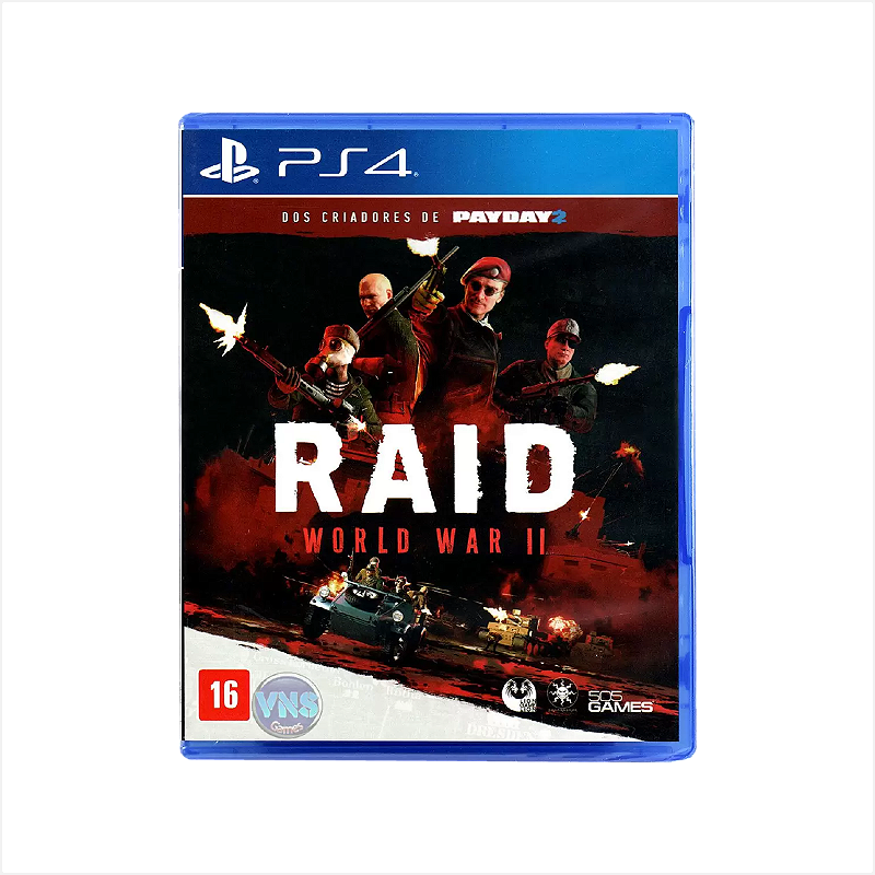Jogo Raid: World War II - PS4 (PlayStation) - Xplace Games | Loja de ...