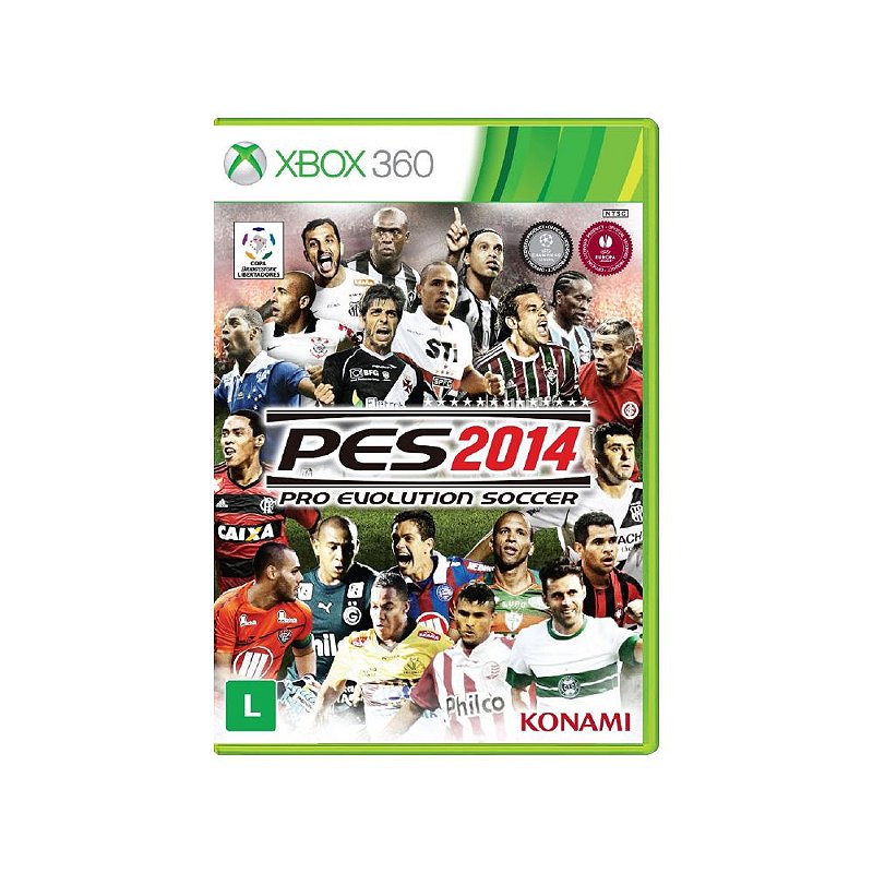 Jogo Pro Evolution Soccer 2014 (PES 2014) - Xbox 360 - Usado - Xplace ...
