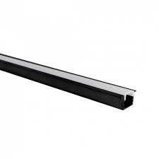Perfil Line Individual Embutir 25mm 2M - Preto - Anchieta Materiais ...