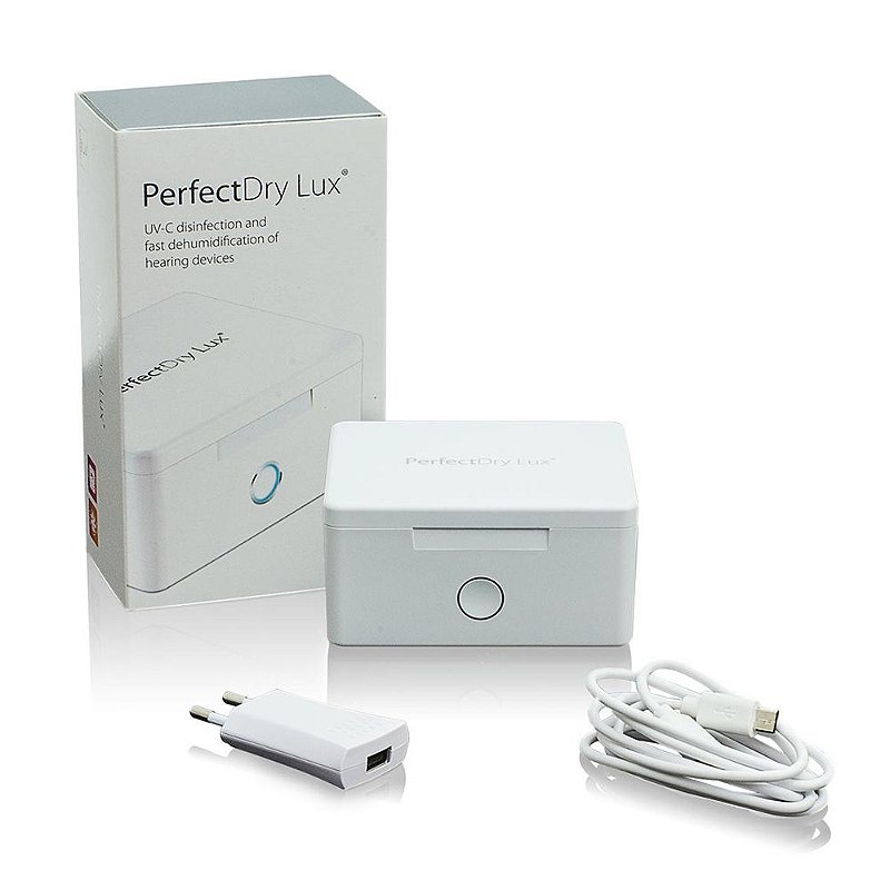 Desumidificar Elétrico para Aparelho Auditivo PerfectDry Lux - Fono ...