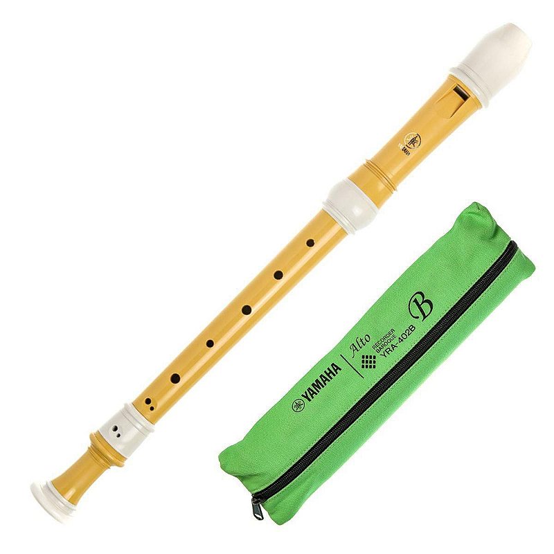 Flauta Yamaha Contralto Barroca Yra-402b ecológica - Music Experience ...