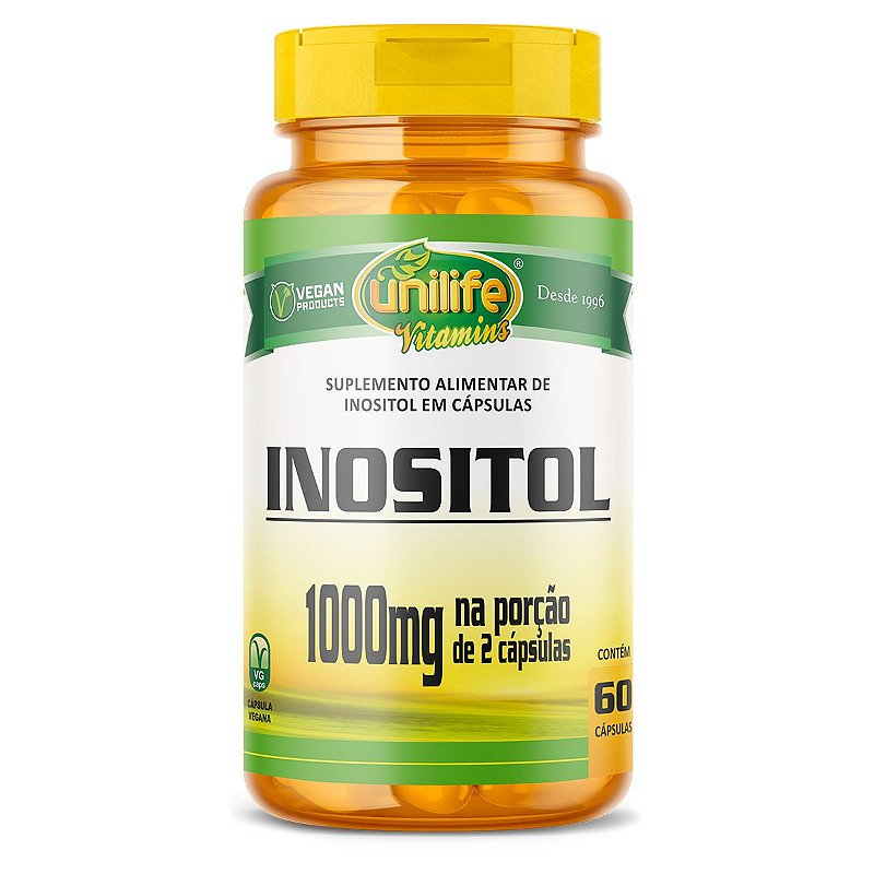 Inositol Unilife 60 cápsulas - Edin