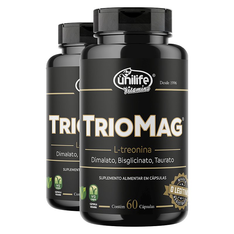 Kit 2 Triomag Unilife 60 Cápsulas - Edin