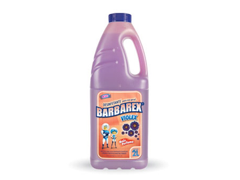 DESINFETANTE BARBAREX VIOLEX 2L - Certeza Higiene e Limpeza